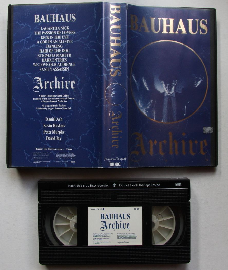 SOTTERRANEO: Bauhaus in VHS