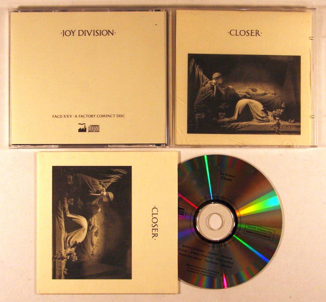 Joy Division Closer Records, LPs, Vinyl and CDs - MusicStack